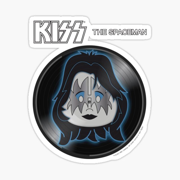 "Kiss Band - Solo - Spaceman - Cute design for kids" Sticker by ...