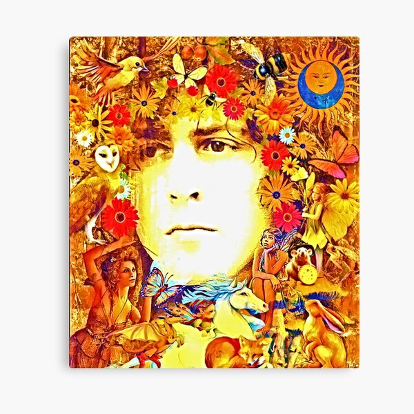 "Marc Bolan" Canvas Print for Sale by TinaWeatherby | Redbubble