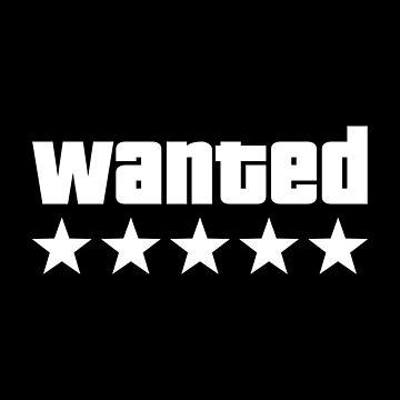 "WANTED - Grand Theft Auto V - White" Posterundefined by jeyko58 ...