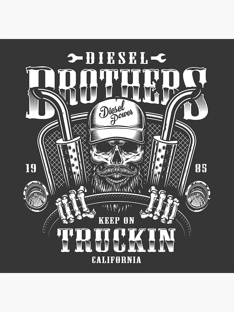 "Diesel brothers,california,los angles,united states" Sticker by don ...