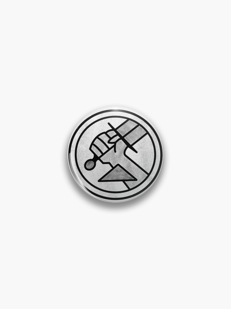 "BPRD White" Pin for Sale by AnonymousFox | Redbubble