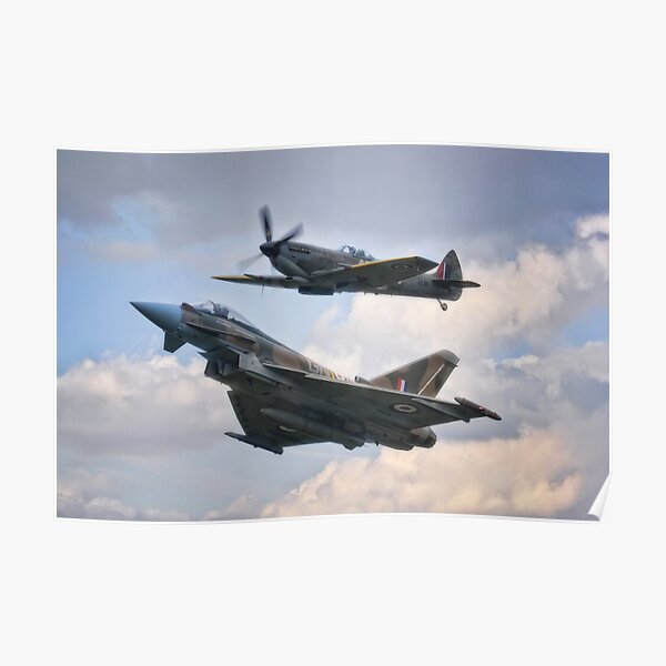 " RAF Typhoon Display Team 2015" Poster by UKGh0sT | Redbubble