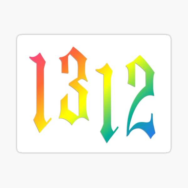 "1312/ACAB - PRIDE EDIT " Sticker for Sale by solidarity1312 | Redbubble