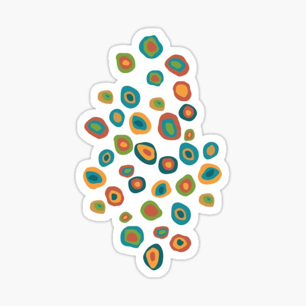 "Pebbles" Sticker by OkopipiDesign | Redbubble