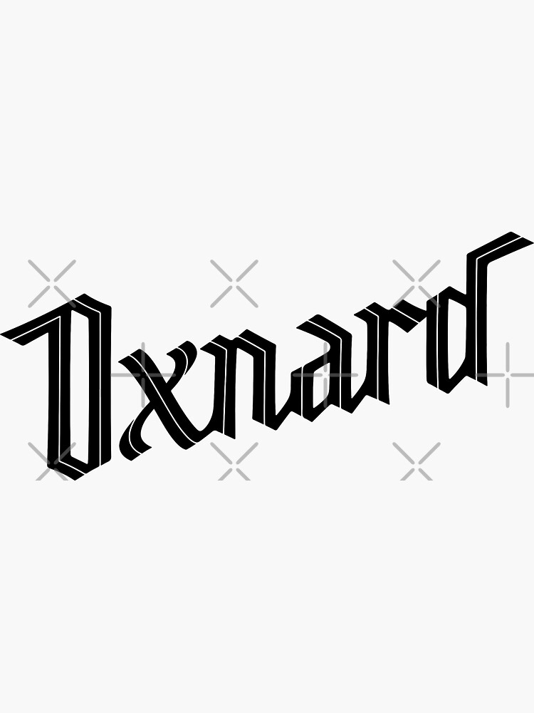 "Anderson Paak Oxnard Logo" Sticker by Novaque | Redbubble