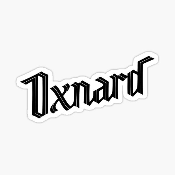 "Anderson Paak Oxnard Logo" Sticker for Sale by Novaque | Redbubble