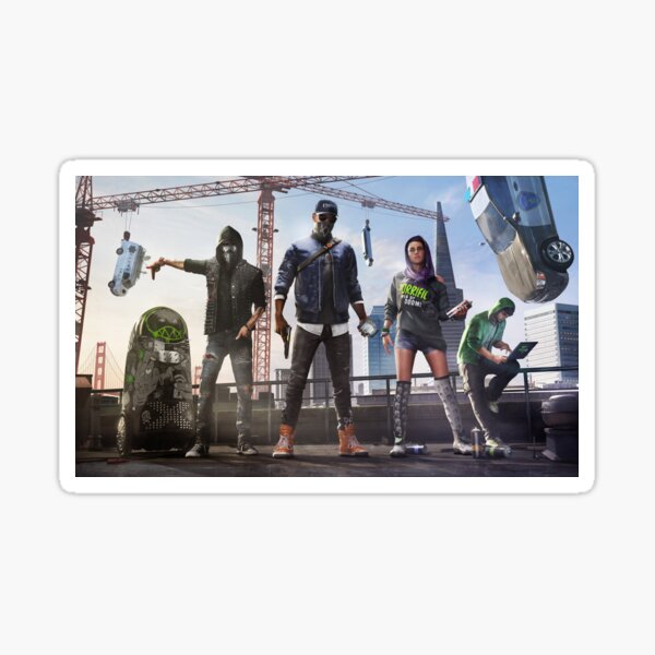 Watch Dogs 2 Stickers | Redbubble
