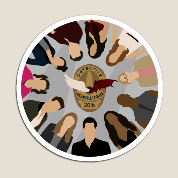 "Lucifer Characters" Magnet by stuffsaralikes | Redbubble