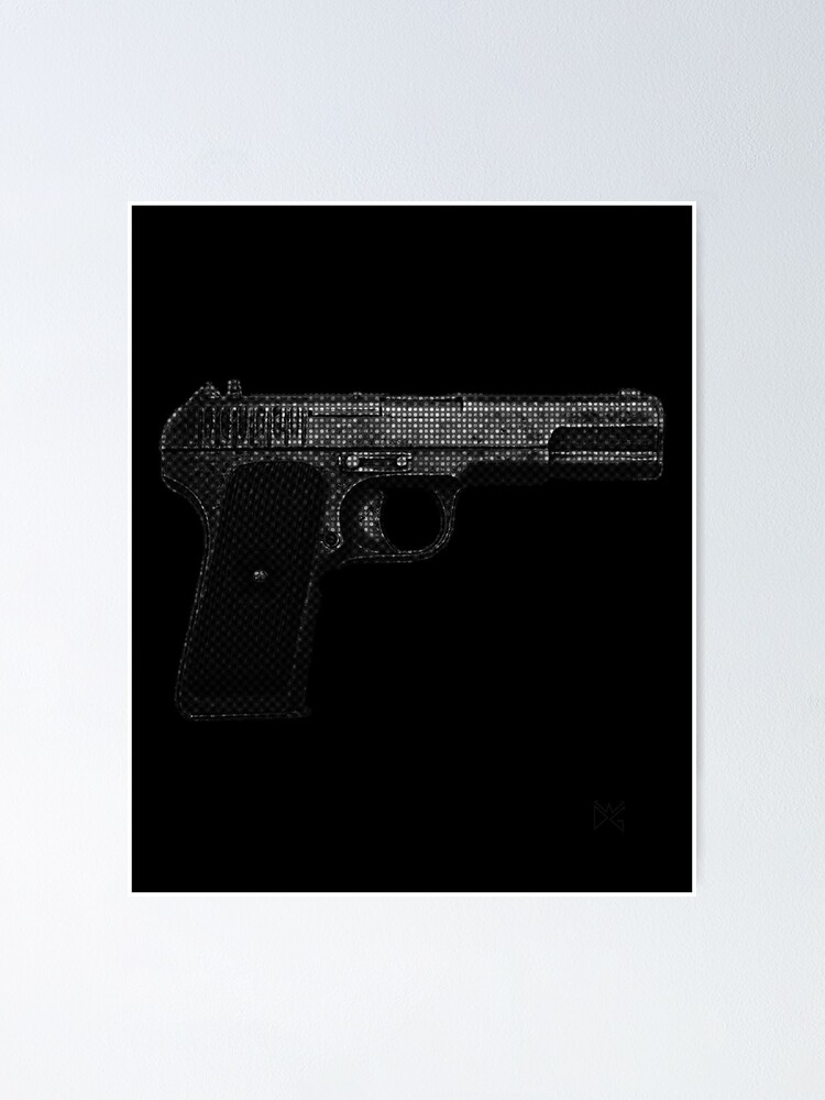 "packing heat" Poster by watersoluble | Redbubble