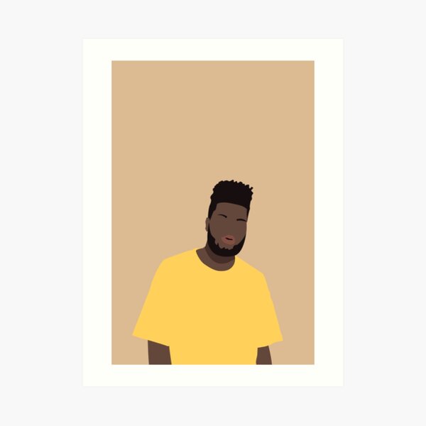 "KHALID" Art Print by ByersPrints | Redbubble