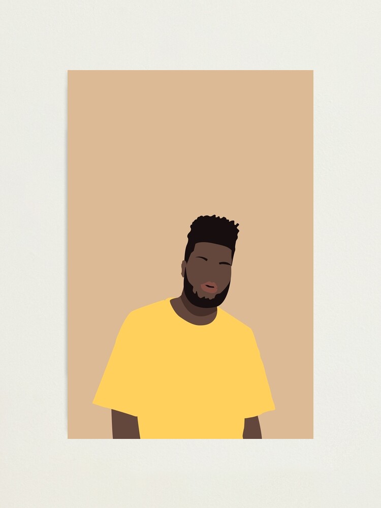 "KHALID" Photographic Print by ByersPrints | Redbubble