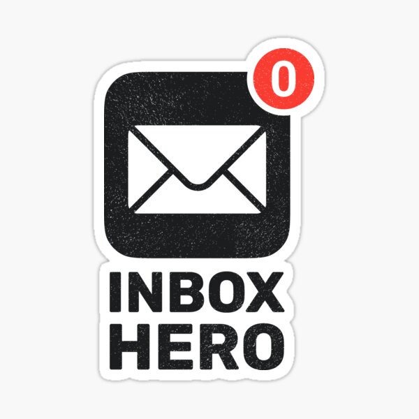 "Email Inbox Hero - Zero Messages Achieved - Office Meeting Jokes ...