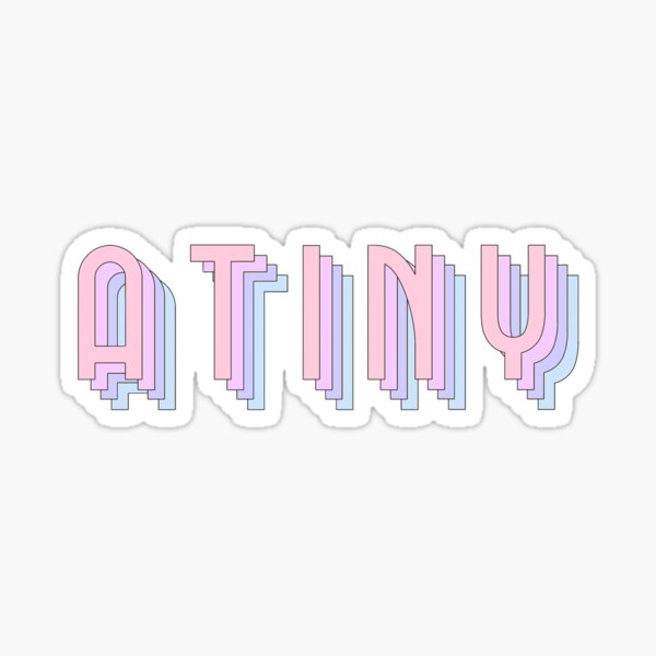 "ATINY Aesthetic Pastel ATEEZ" Sticker for Sale by bububybop | Redbubble