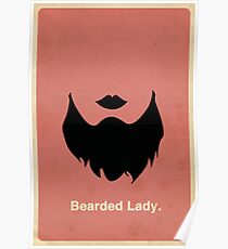 Bearded Lady Posters | Redbubble