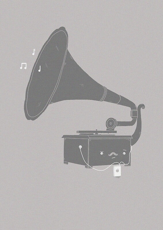 "Get with the times" by Randyotter | Redbubble