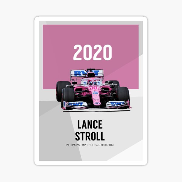 Lance Stroll Stickers | Redbubble