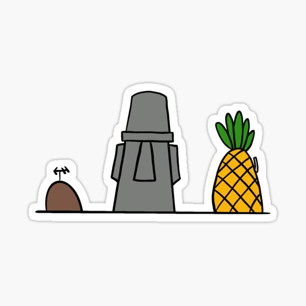 "Spongebob Houses " Sticker for Sale by Arantzamata | Redbubble
