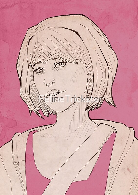 "Max Caulfield Sketch" by FelineTrickster | Redbubble
