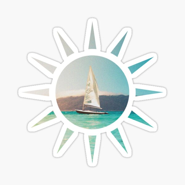 "Sun, Summer Good Vibes" Sticker for Sale by AbraFero | Redbubble
