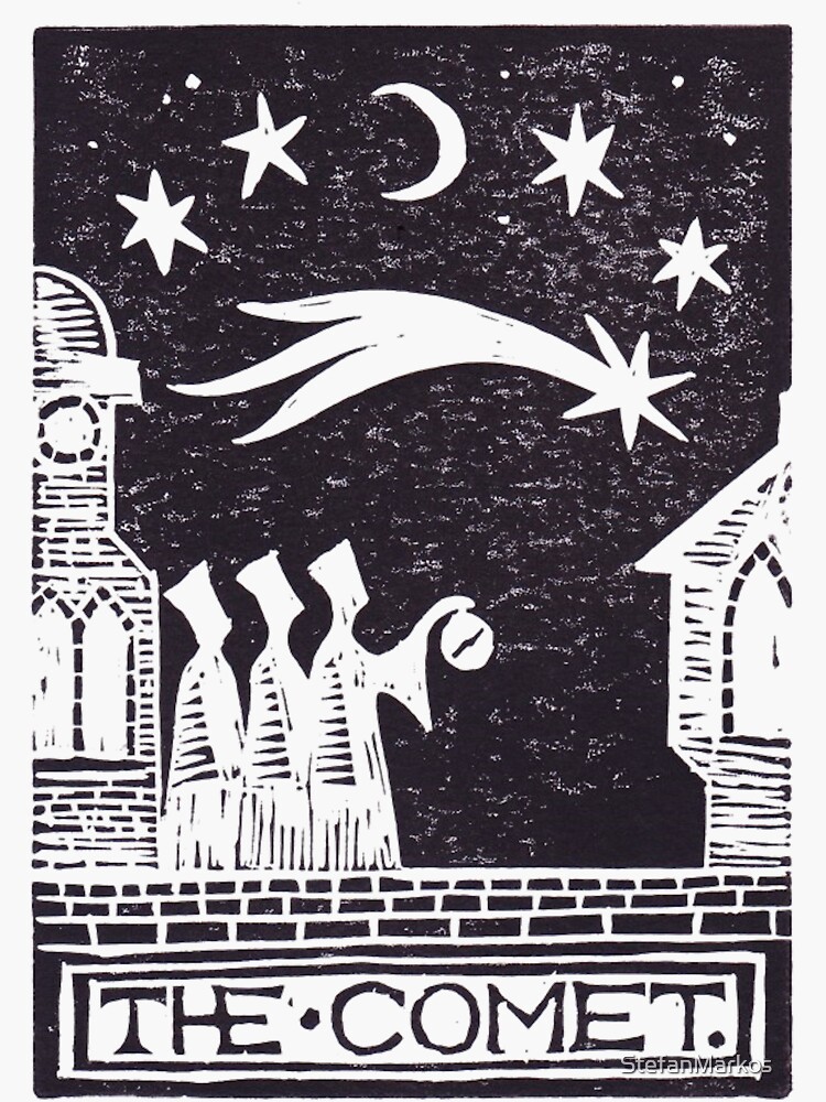"Comet" Sticker for Sale by StefanMarkos | Redbubble