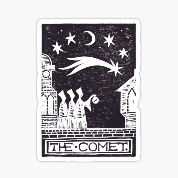 "Comet" Sticker for Sale by StefanMarkos | Redbubble