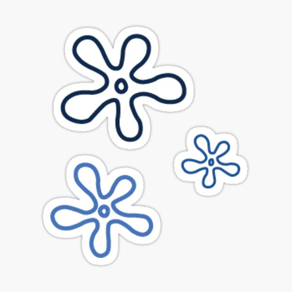 "Butler Spongebob Flowers" Sticker for Sale by ktp100 | Redbubble