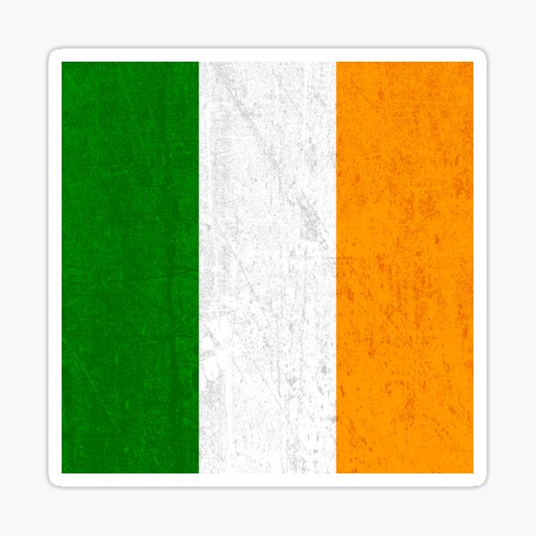 "Ireland flag" Sticker by Mic3000live | Redbubble