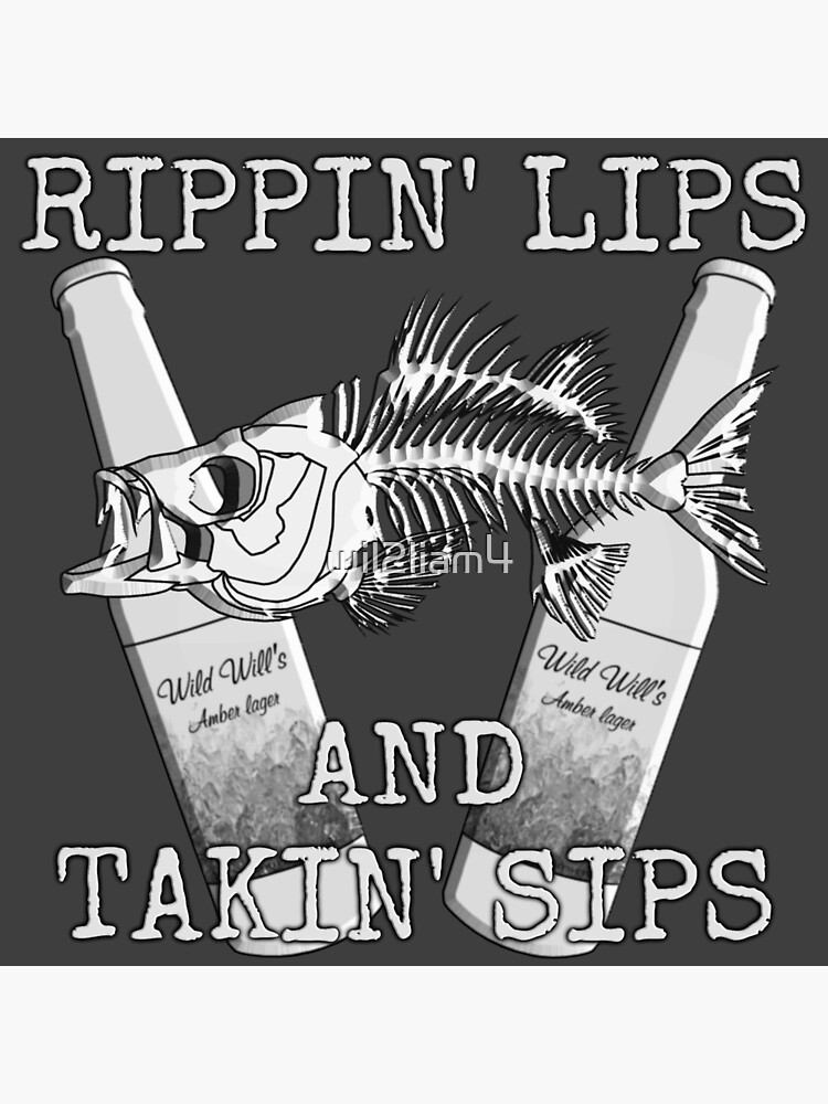 "Rippin' lips" Art Print by wil2liam4 | Redbubble