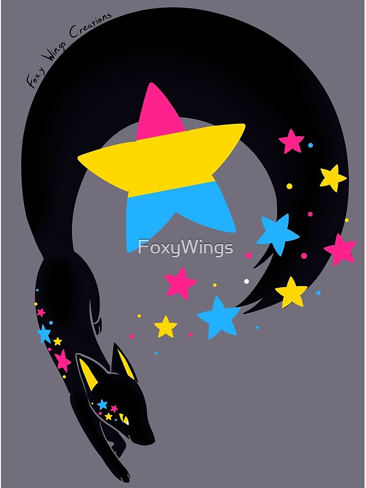 "Star Fox Pan Pride" Poster for Sale by FoxyWings | Redbubble