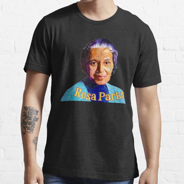 "Rosa Parks (portrait only)" T-shirt by doctorbear | Redbubble | rosa ...