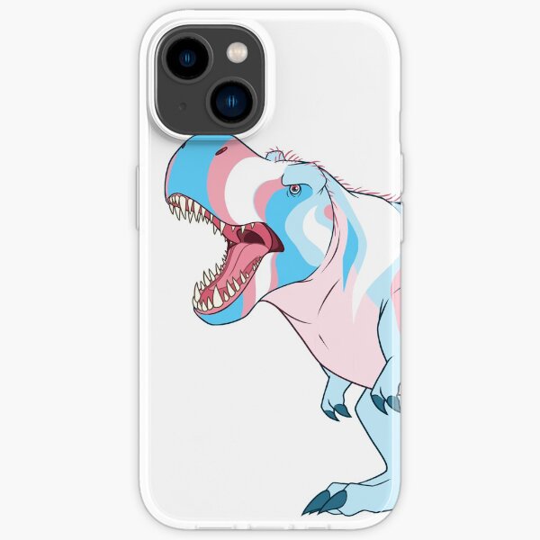"Trans-saurus Rex" iPhone Case for Sale by TheDoodleFox | Redbubble