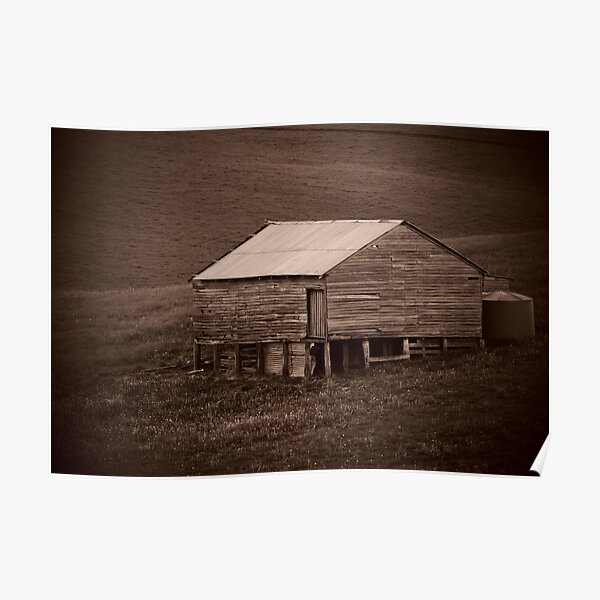 "Shearing Shed" Poster by DaveCall | Redbubble