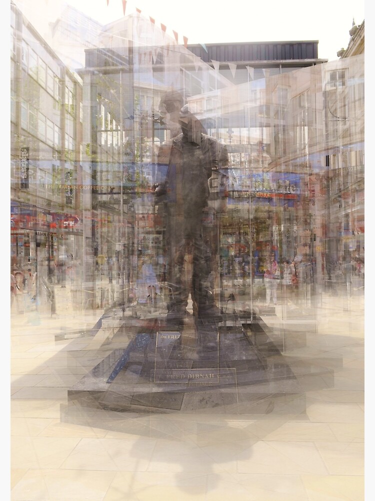Fred Dibnah Gone Wild Framed Art Print For Sale By Williamssl Redbubble