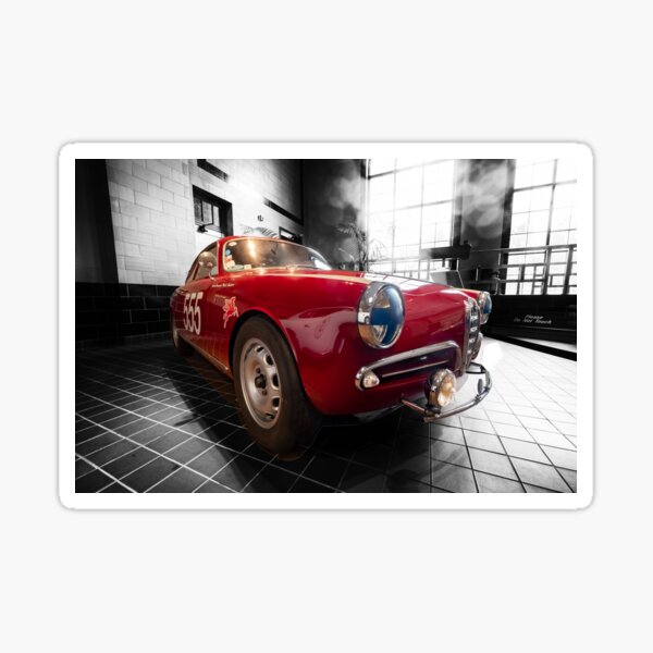 "Alpha Romeo" Sticker by barkeypf | Redbubble