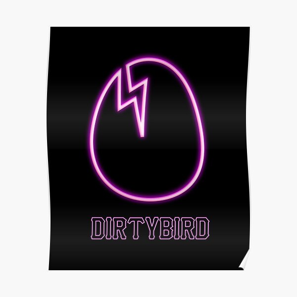 "DB Pink Neon" Poster by dumontdesign | Redbubble