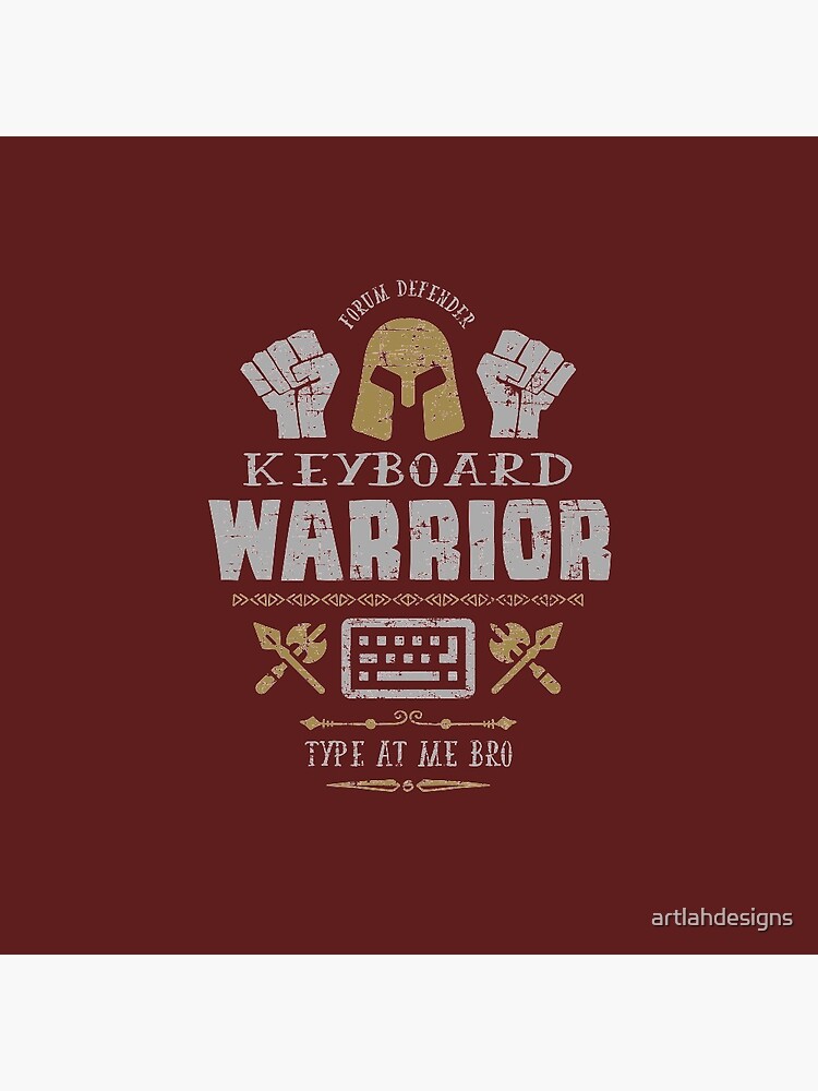 Keyboard Warrior Pin Button sold by Elliot Jones | SKU 24695164 | 55% ...