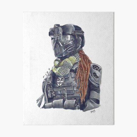 "Riot the Spec Ops Guy" Art Board Print for Sale by art-by-elly | Redbubble