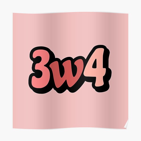 "3W4 ENNEAGRAM PERSONALITY TYPE GRAPHIC" Poster for Sale by ...