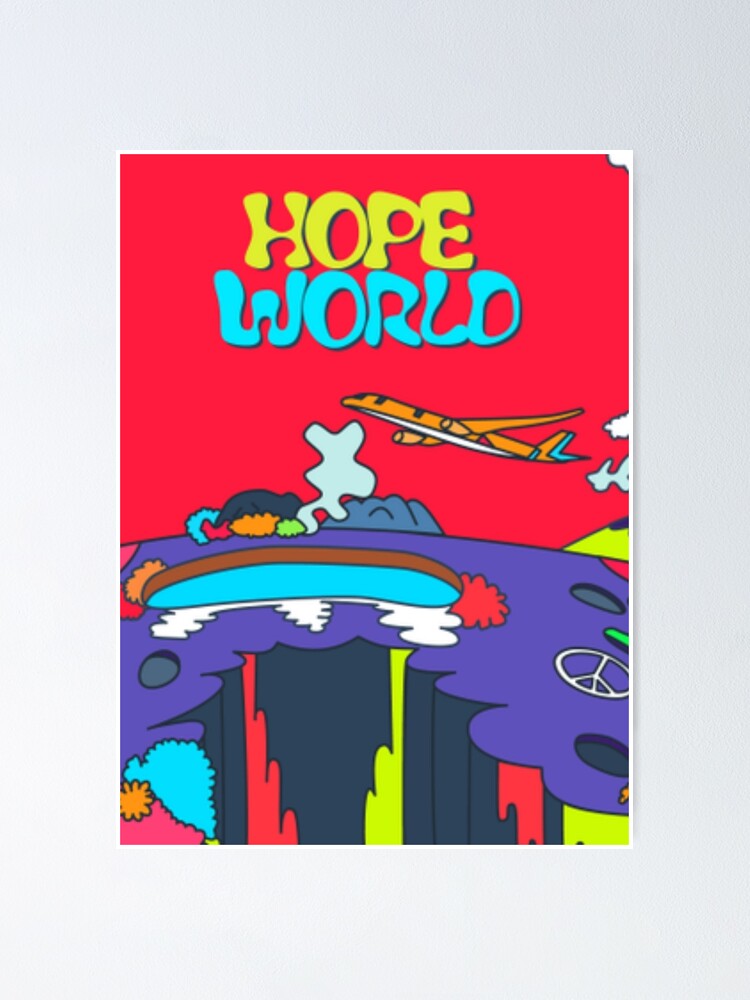 "BTS J-Hope's Hope World " Poster for Sale by YeraDesigns | Redbubble