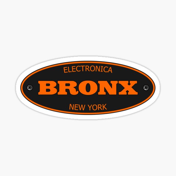 "Electronica Bronx" Sticker by tenerson | Redbubble
