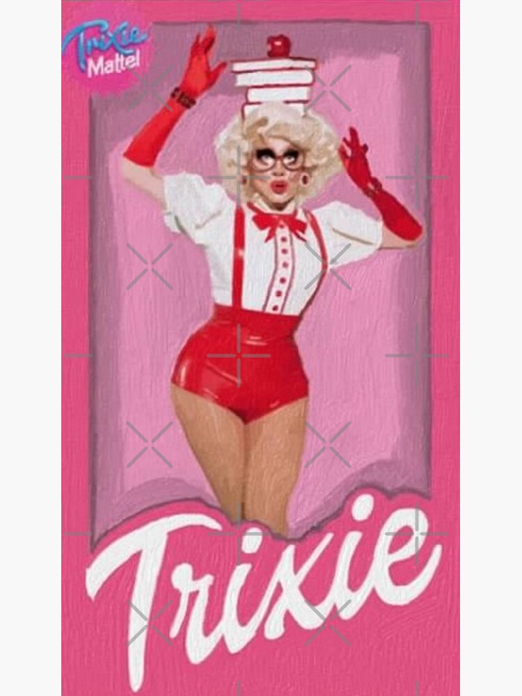 "Trixie Mattel Doll" Sticker for Sale by cag168 | Redbubble