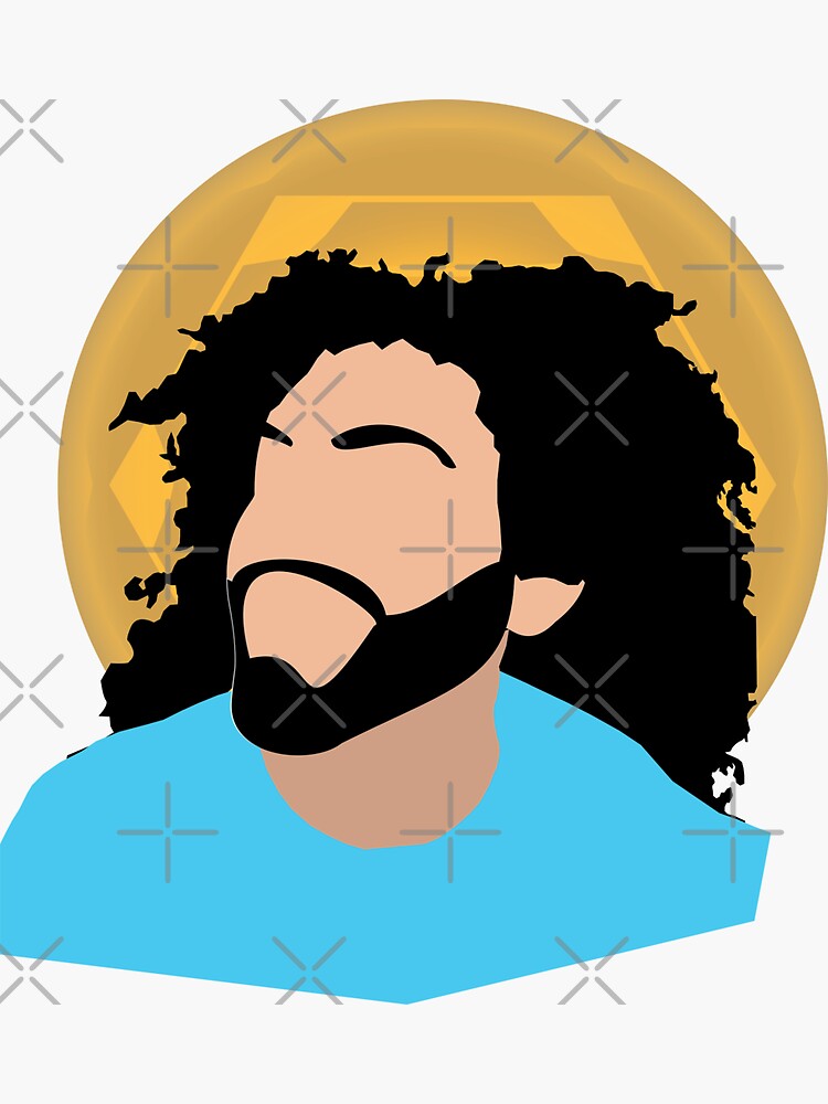 "Self Portrait" Sticker by Roskand | Redbubble