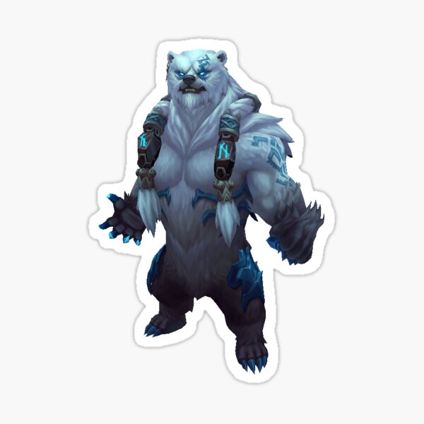 Volibear Stickers | Redbubble
