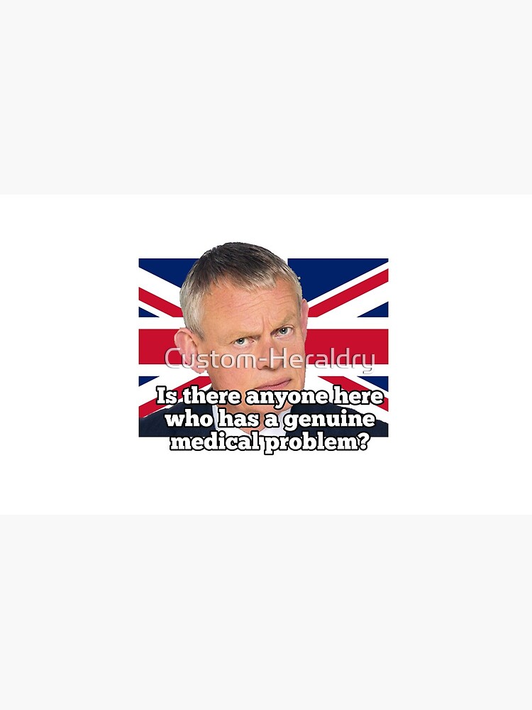 "Doc Martin Genuine problem" Coffee Mug for Sale by Custom-Heraldry ...