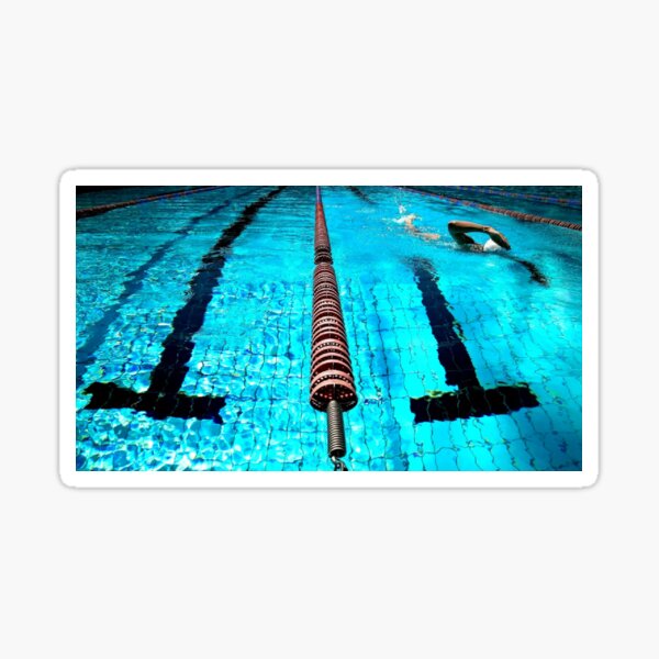 "Swimming Pool" Sticker for Sale by Kryslor | Redbubble