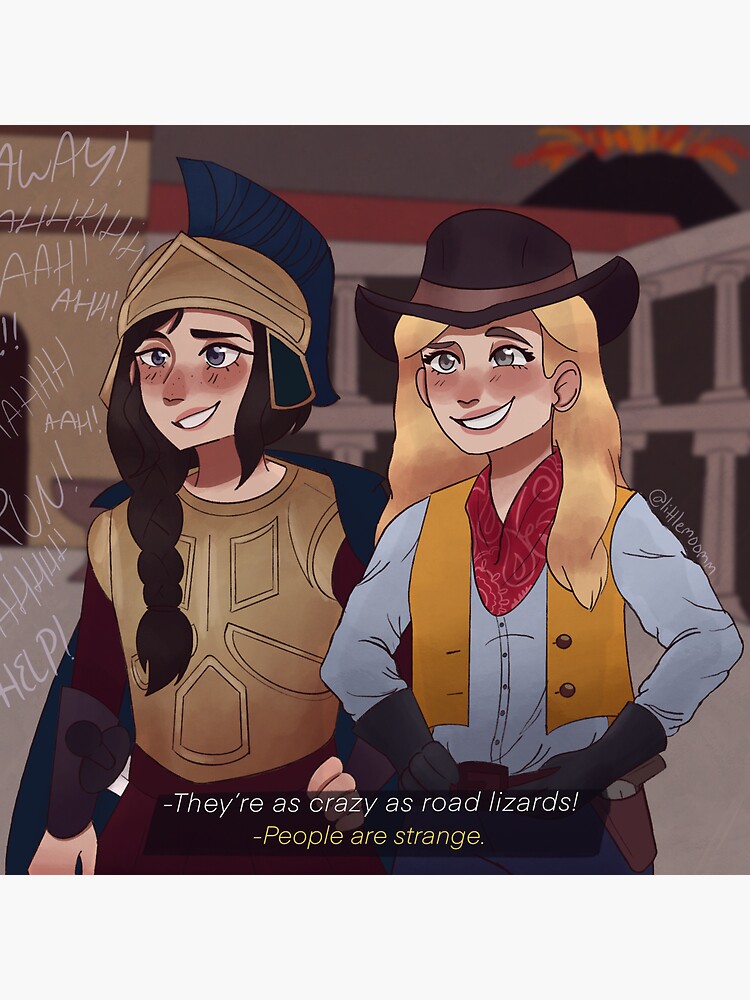 "Night at the Museum Genderbent Jedtavius " Sticker for Sale by ...