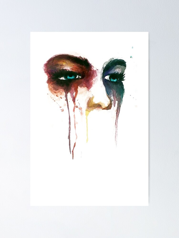 "the face" Poster by Drago72 | Redbubble