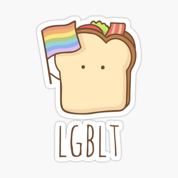 "LGBLT" Sticker by myndfart | Redbubble
