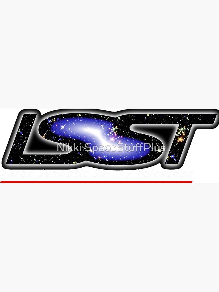 "LSST Logo for Dark Colors" Magnet for Sale by Nikki SpaceStuffPlus ...