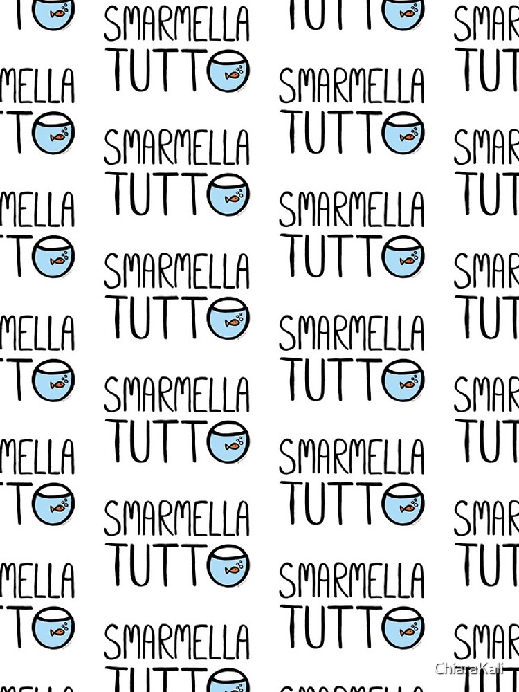 "Smarmella Tutto! Citazione serie Tv Boris" iPhone Case for Sale by ...